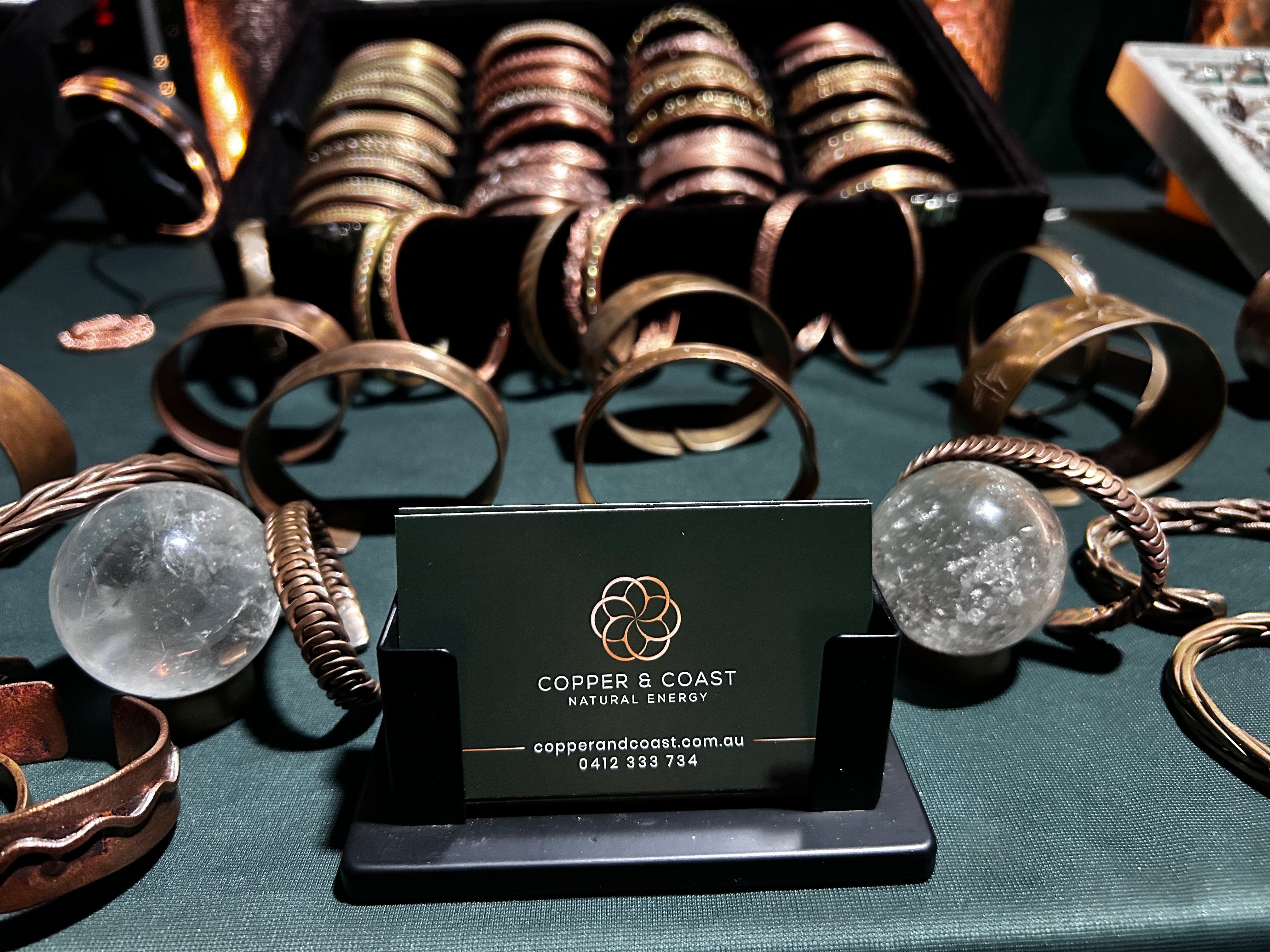 Copper Bracelets & Spinning Rings Australia | Copper & Coast